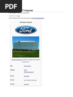 Ford Motor Company CEO History | PDF | Vehicle Industry | Ford Motor ...