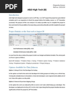 Harvard Project Management Simulation A&C | PDF | Top Down And Bottom ...