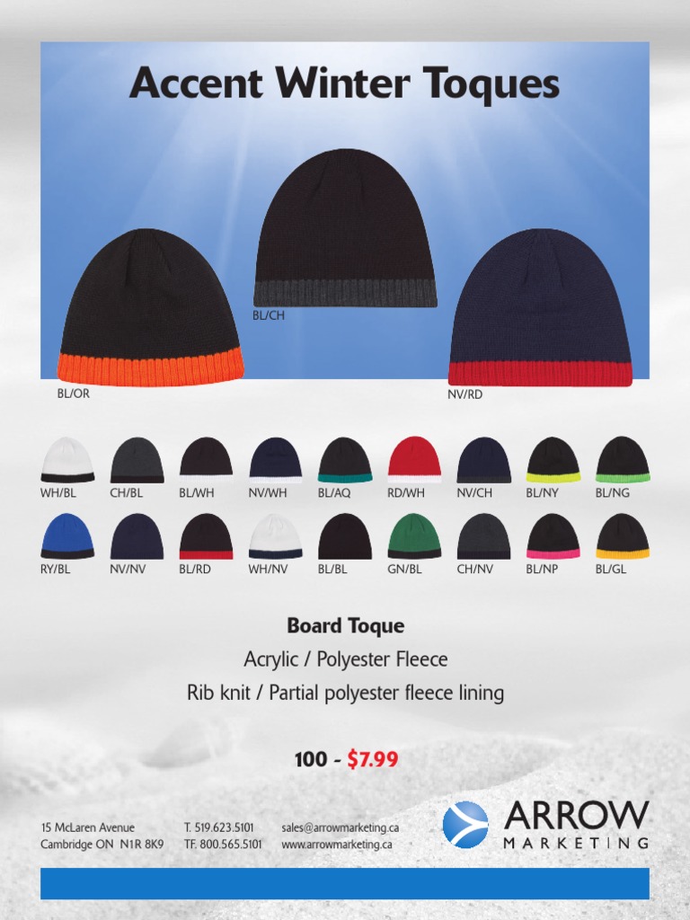 Affordable Winter Toques for Sale | PDF
