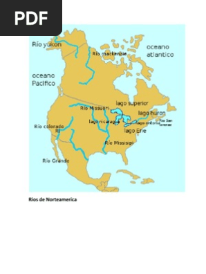 Mapa Del Río Mackenzie