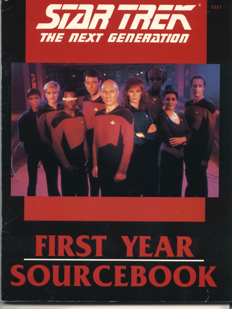 Star Trek TNG First Year Source Book PDF | PDF