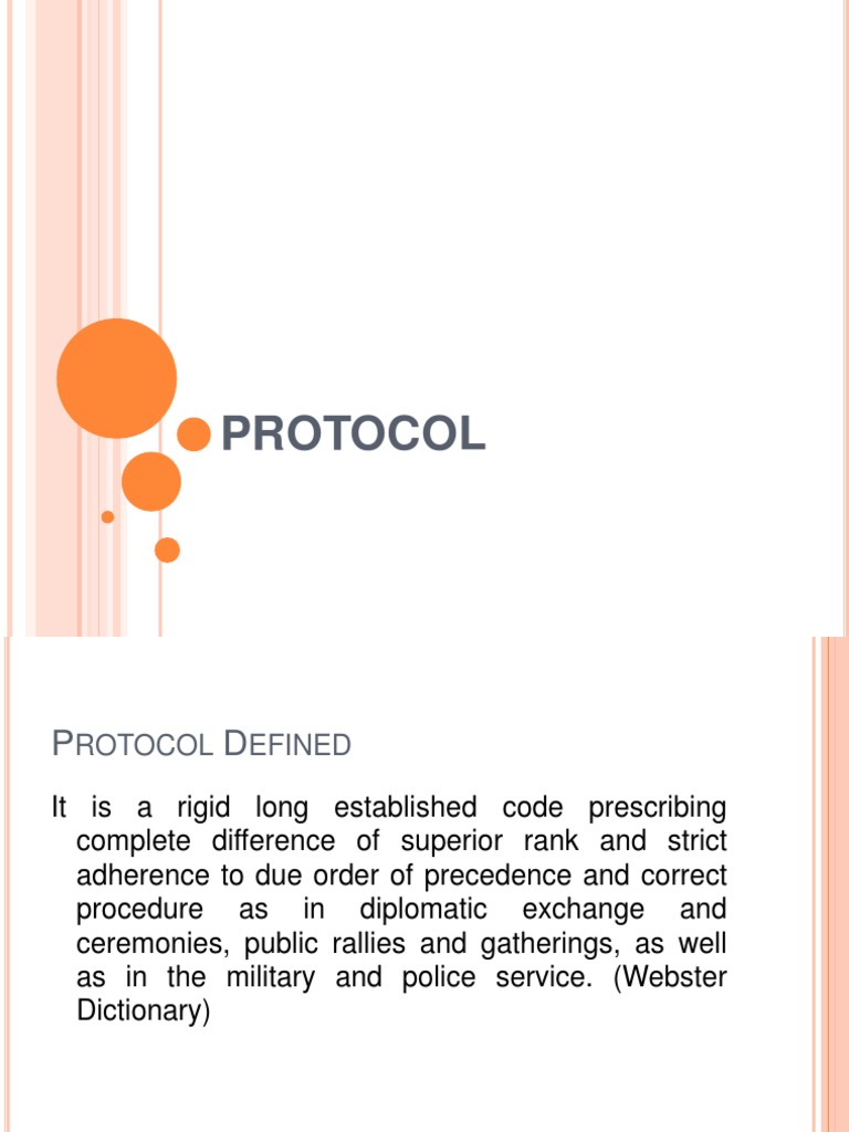 Protocol | Diplomatic Rank | Ambassador