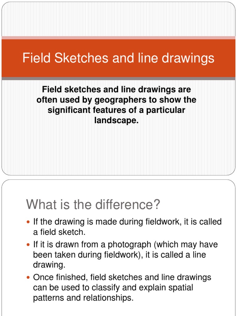 Field Sketching-Yr 12 Geography Portfolio | PDF | Art