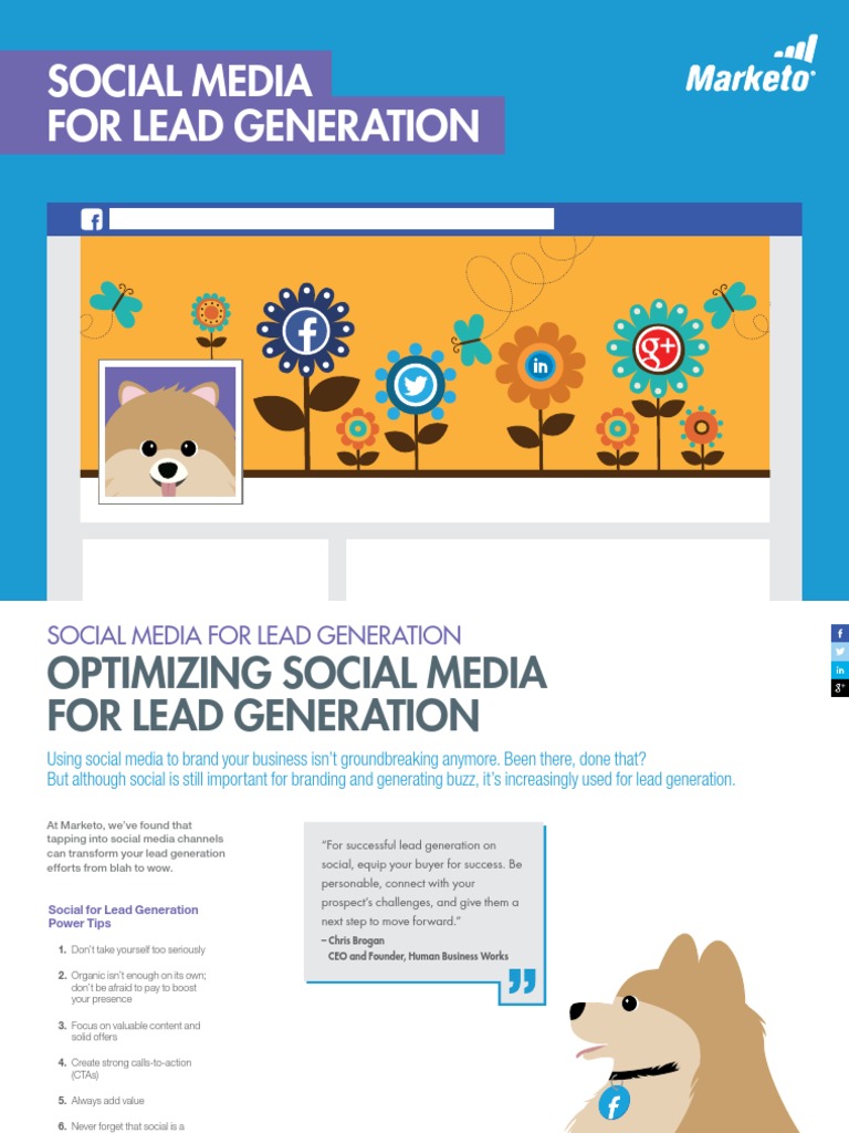 Social Media For Lead Generation Pdf Pdf Twitter Google