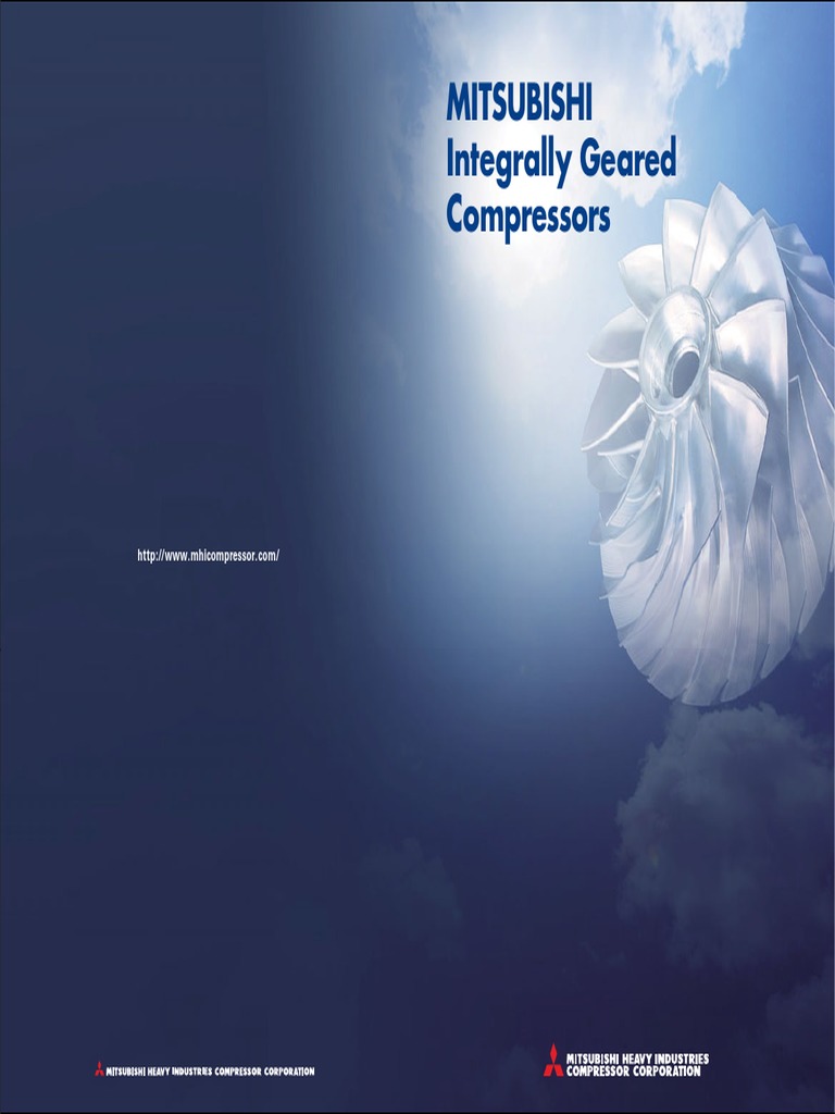 Mhi Integrally Geared Compressors | PDF | Gas Compressor | Gear