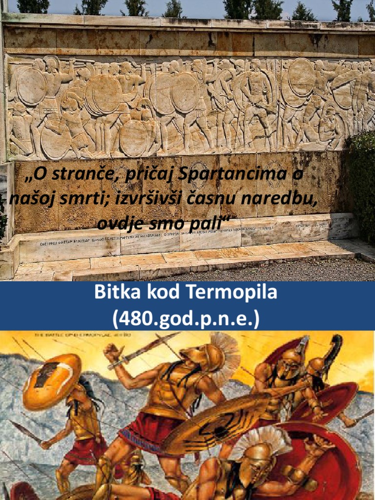 Termopili - Prezentacija | PDF