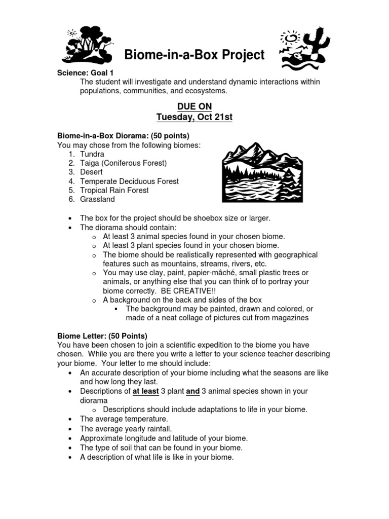 Biome in A Box - Overview | PDF | Forests | Internet