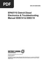 Ddec IV Application and Installation | PDF | Throttle | Diesel Engine