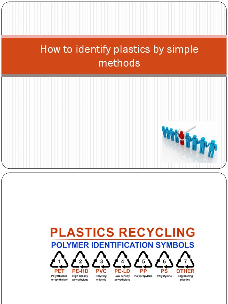 Identify Plastics: Simple Methods Guide | PDF