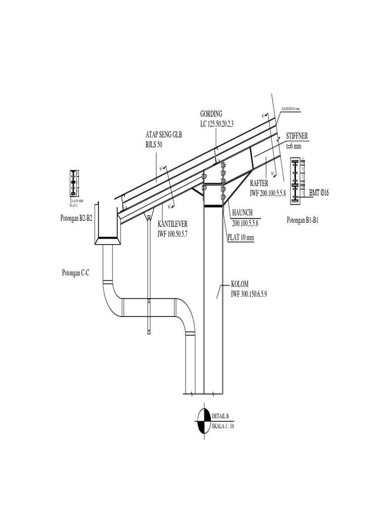 Atap Seng dan Plat Kantilever BJLS | PDF | Technology & Engineering