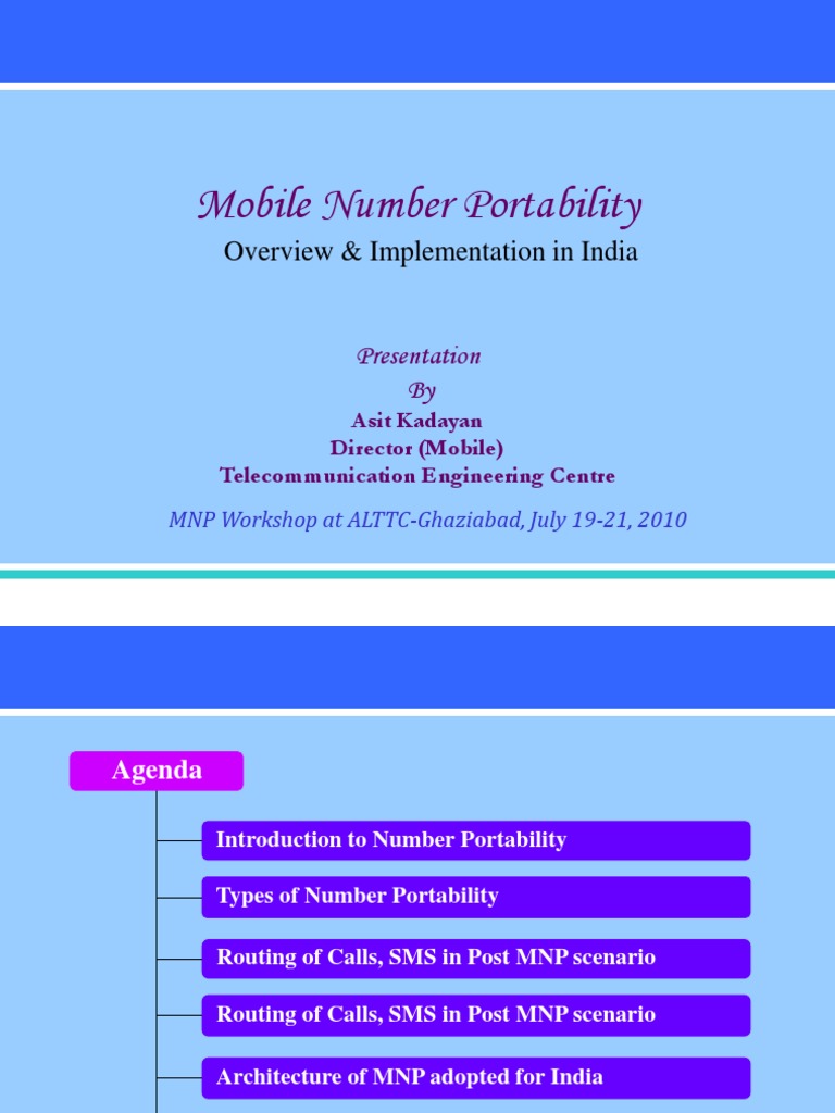 MNP Overview | PDF | Wireless | Telecommunications