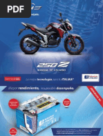 DM250 Manual de Servicio | PDF | Carburador | Embrague