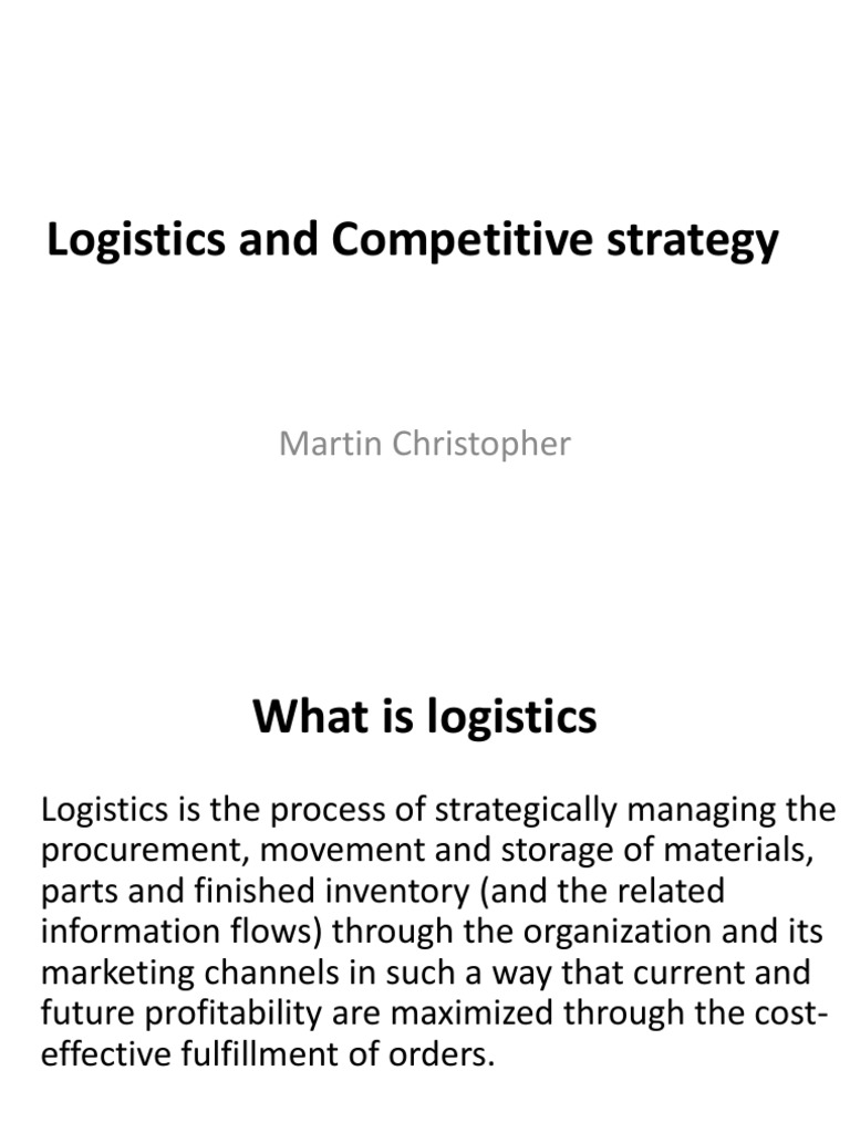 SCM2 | PDF | Supply Chain Management | Competitive Advantage