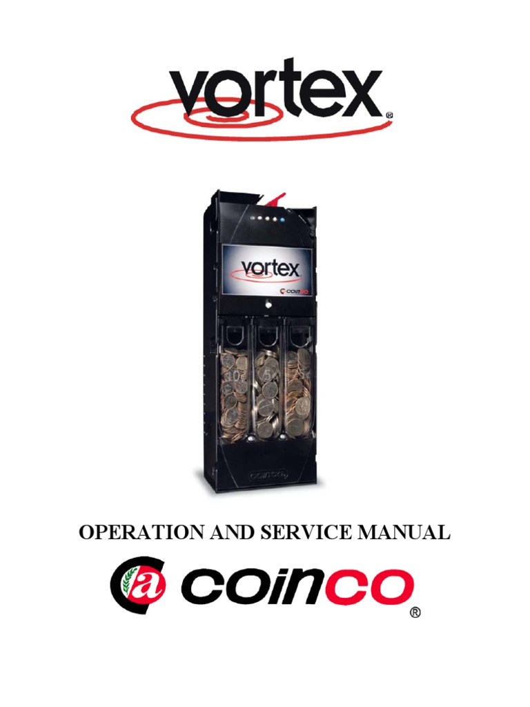 Vortex Manual PDF | PDF | Vending Machine | Electronic Circuits