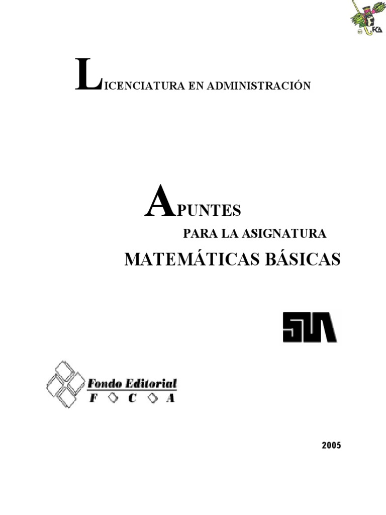 Matematicas Basicas // Basic Mathematics | PDF | Artes del Lenguaje y ...
