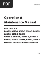 Doosan Forklift Error Code Guide | PDF | Equipment | Mechanical Engineering
