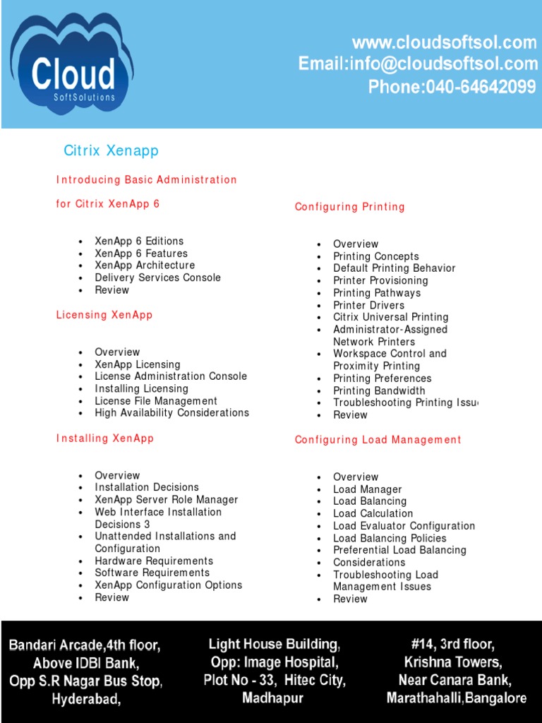 Citrix Xenapp: Introducing Basic Administration For Citrix Xenapp 6 Configuring Printing | PDF ...