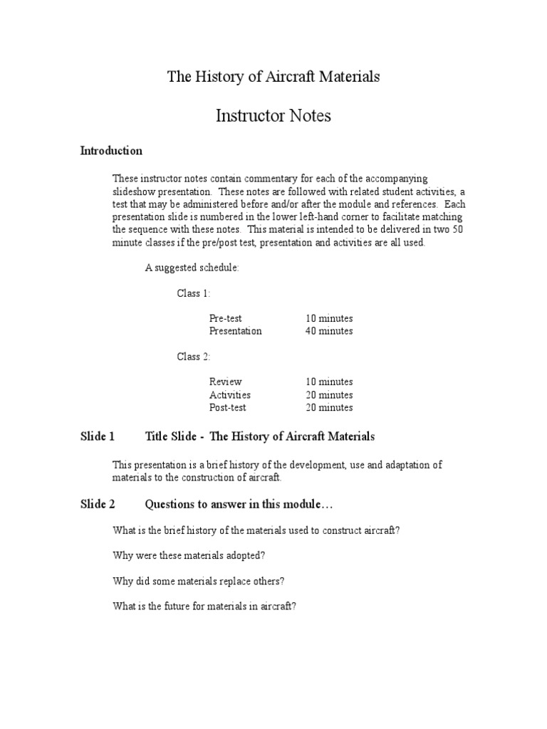 History of Aircraft Materials | PDF | Composite Material | Fiberglass