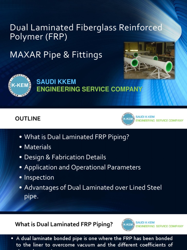 FRP Presentation | PDF | Fibre Reinforced Plastic | Fiberglass