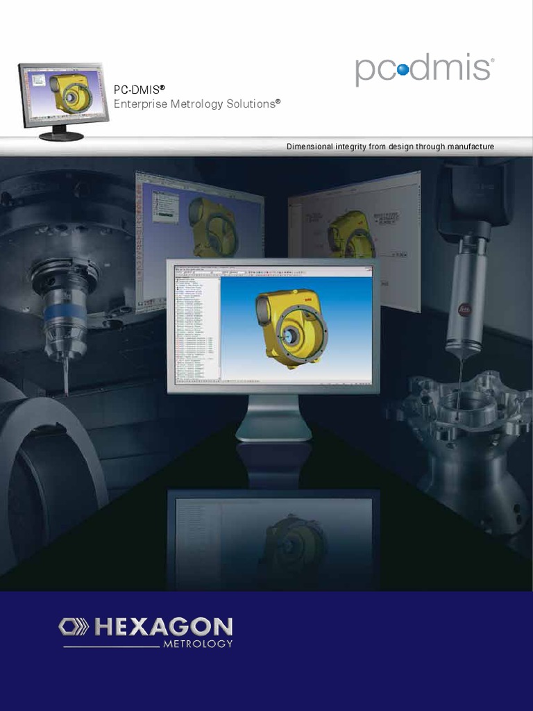 PC DMIS Software de Masura PDF | PDF | Computer Aided Design | 3 D Modeling