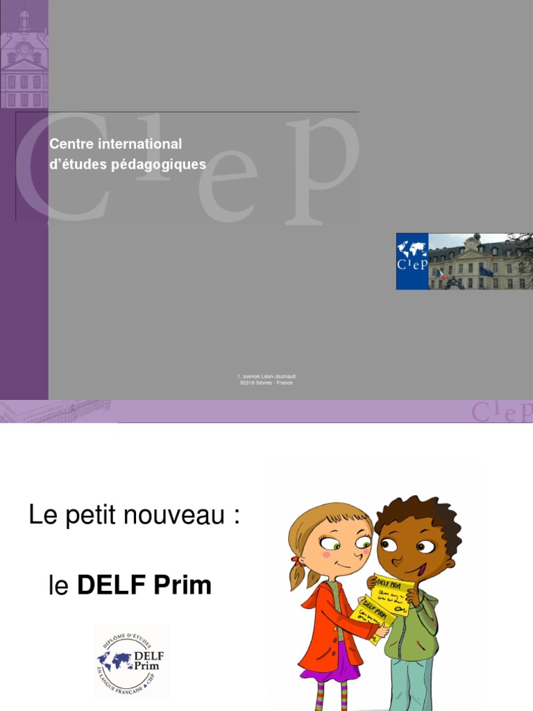 DELF Prim Presentation 2012 | PDF | la communication | Langues