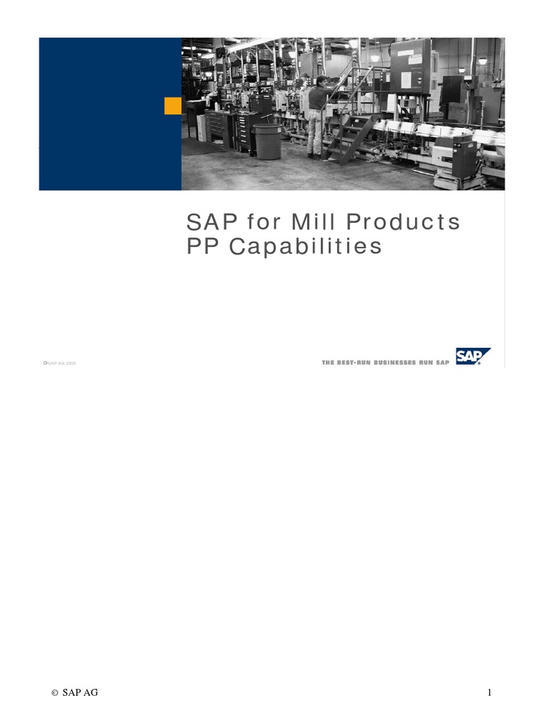 IS Mill Capabilities PDF | PDF | Ibm Db2 | Oracle Corporation