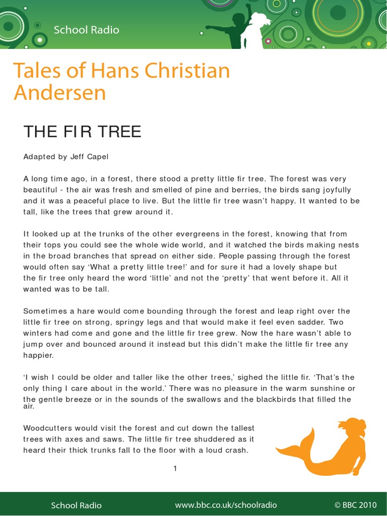 The Fir Tree | PDF | Trees | Christmas
