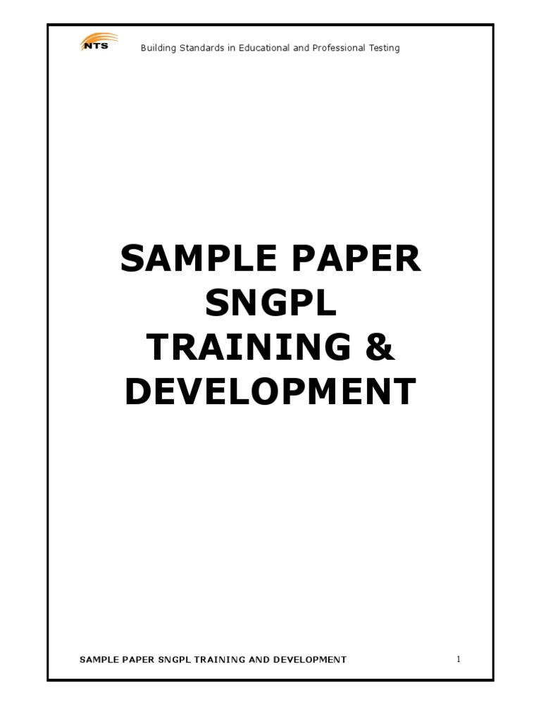 Training & Development | PDF