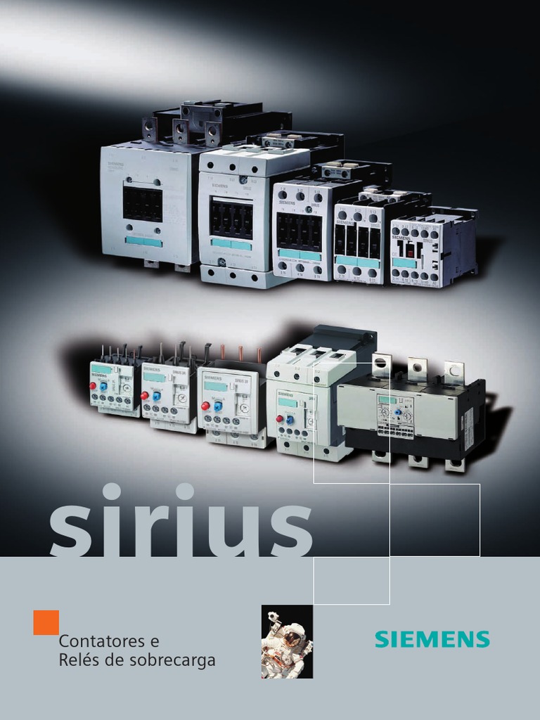 Catálogo de Contatores Siemens Sirius | PDF | Relé | Corrente alternada