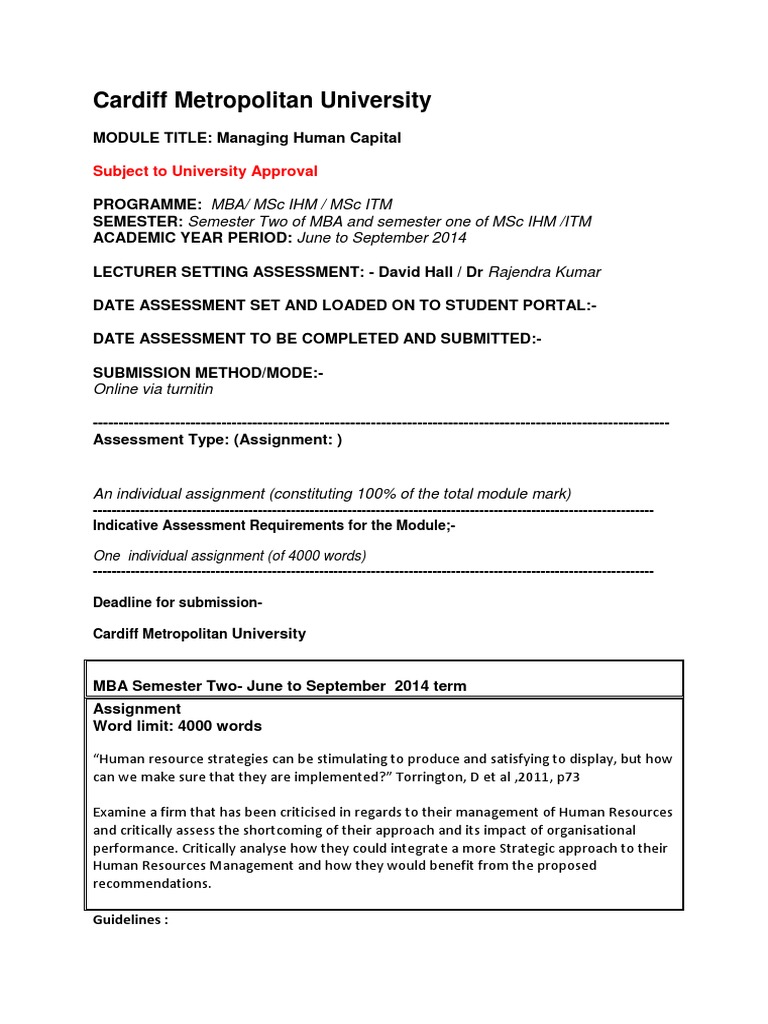 Cmu MSC Ihm-Itm s2 MHC Assignment June-Sept 2014 | PDF | Insight | Theory