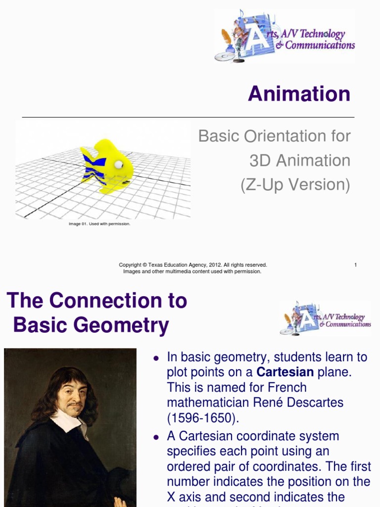 Animation: Basic Orientation For 3D Animation (Z-Up Version) | PDF ...