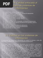 Calidad en Los Sistemas de Información | PDF | Calidad (comercial ...