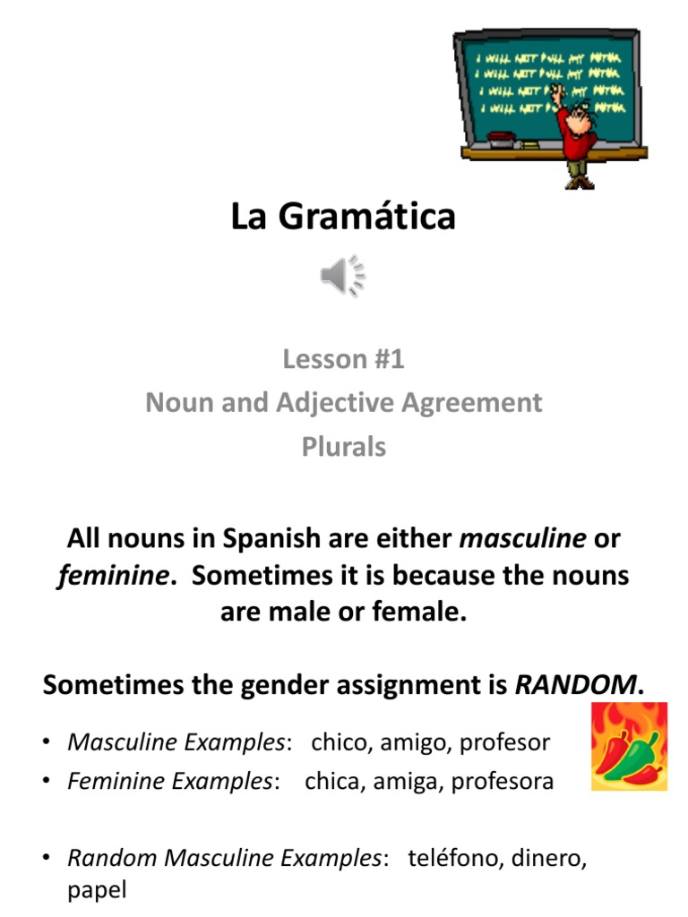 Spanish Grammar Basics | PDF