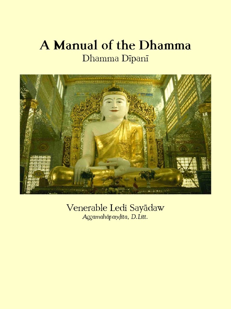 Manual of Dhamma by Ledi Sayādaw | PDF | Buddhahood | Religious Comparison