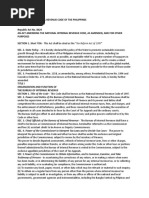 NATIONAL INTERNAL REVENUE CODE OF 1997 As Amended by Republic Act | PDF ...