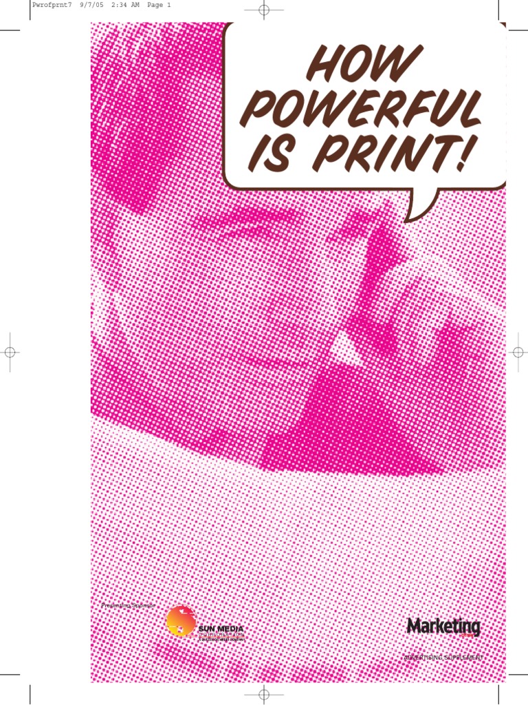 Power of Print | PDF | Newspapers | Advertising