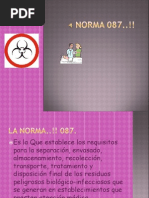 NORMA Oficial Mexicana NOM Rpbi | PDF | Residuos | Transporte