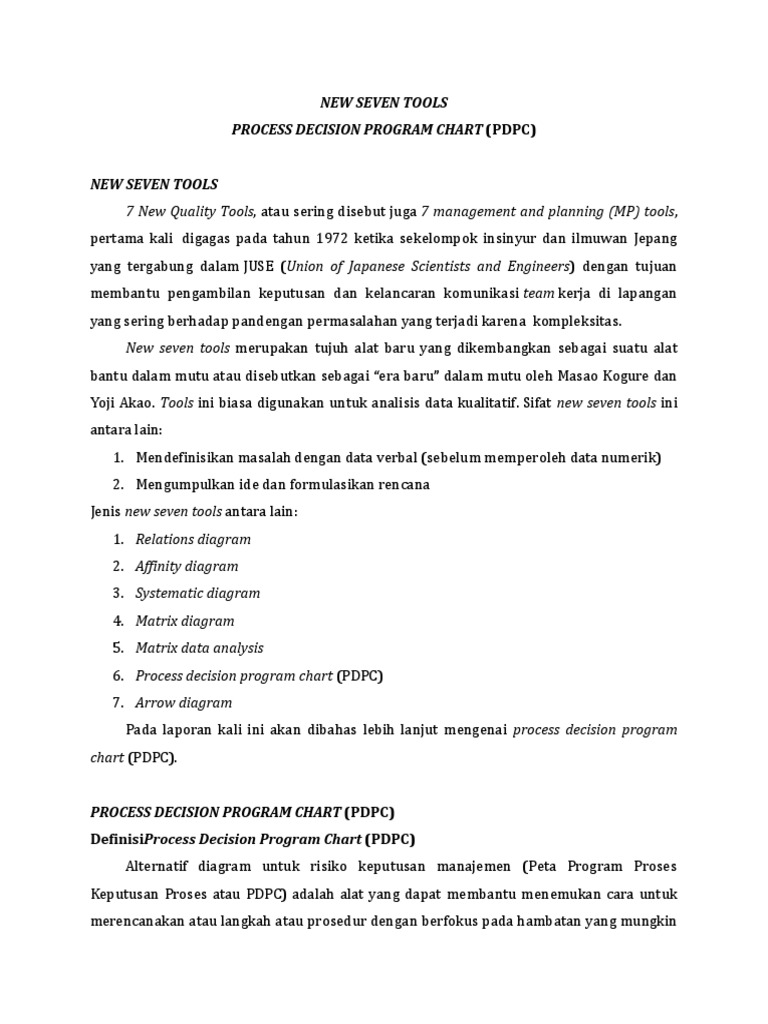 New Seven Tools | PDF