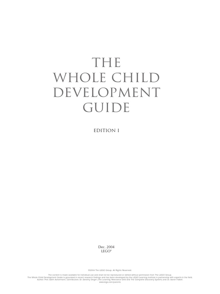 The Whole Child Development Guide: Edition I | Download Free PDF ...