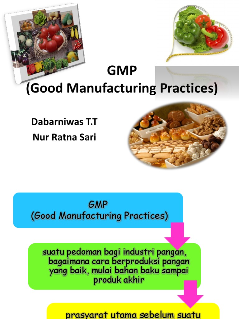 GMP (Good Manufacturing Practices) | PDF | Kesehatan Holistik ...