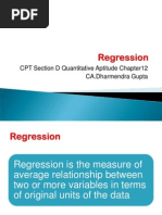 MCQs Simple Linear Regression | PDF | Regression Analysis | Coefficient Of Determination