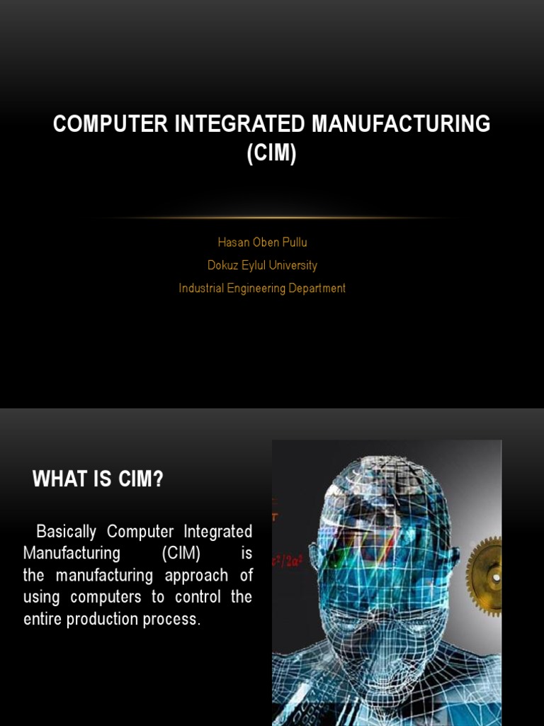 Understanding Computer Integrated Manufacturing | PDF | Digital ...