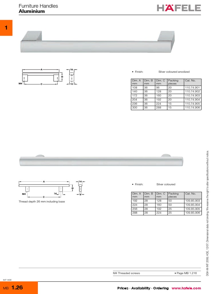 Aluminium: Prices Availability Ordering | PDF