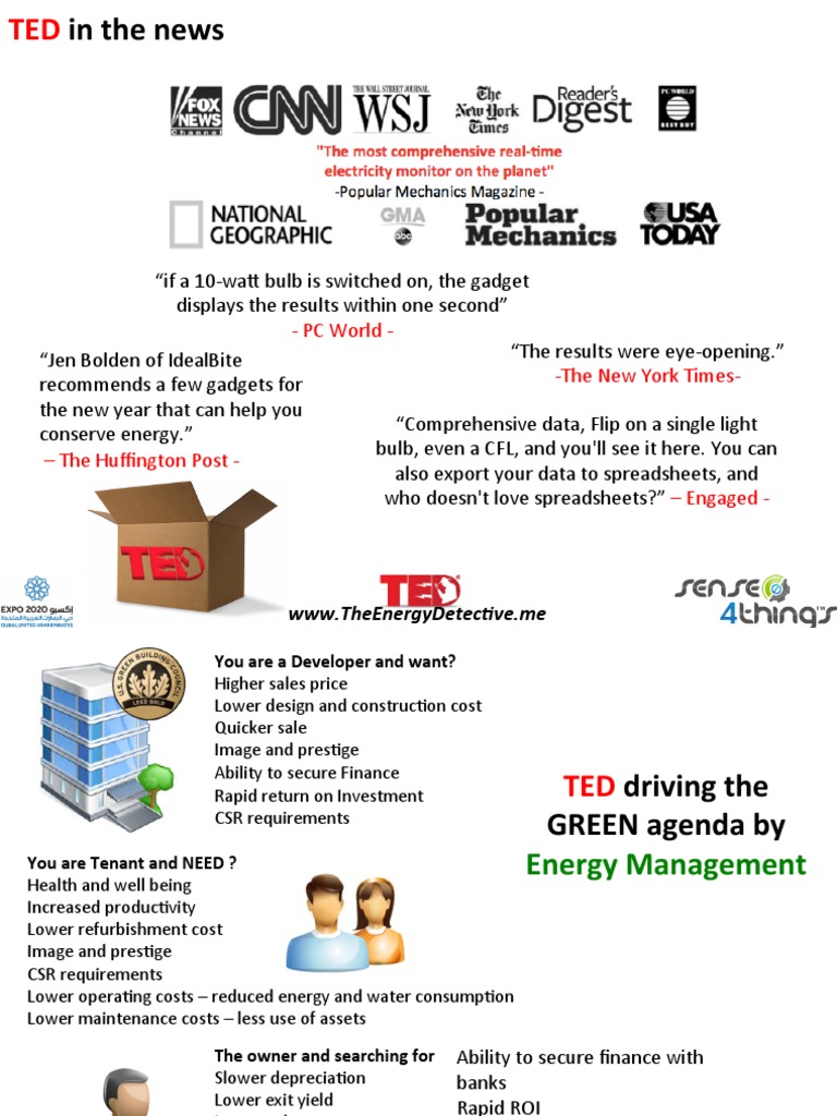 TED The Energy Detective - System Overview | PDF | Energy And Resource ...