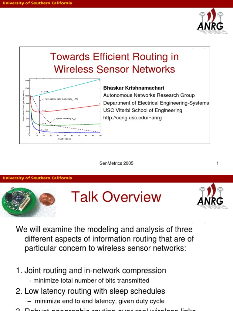 Towards Efficient Routing WSN | PDF | Routing | Wireless Sensor Network