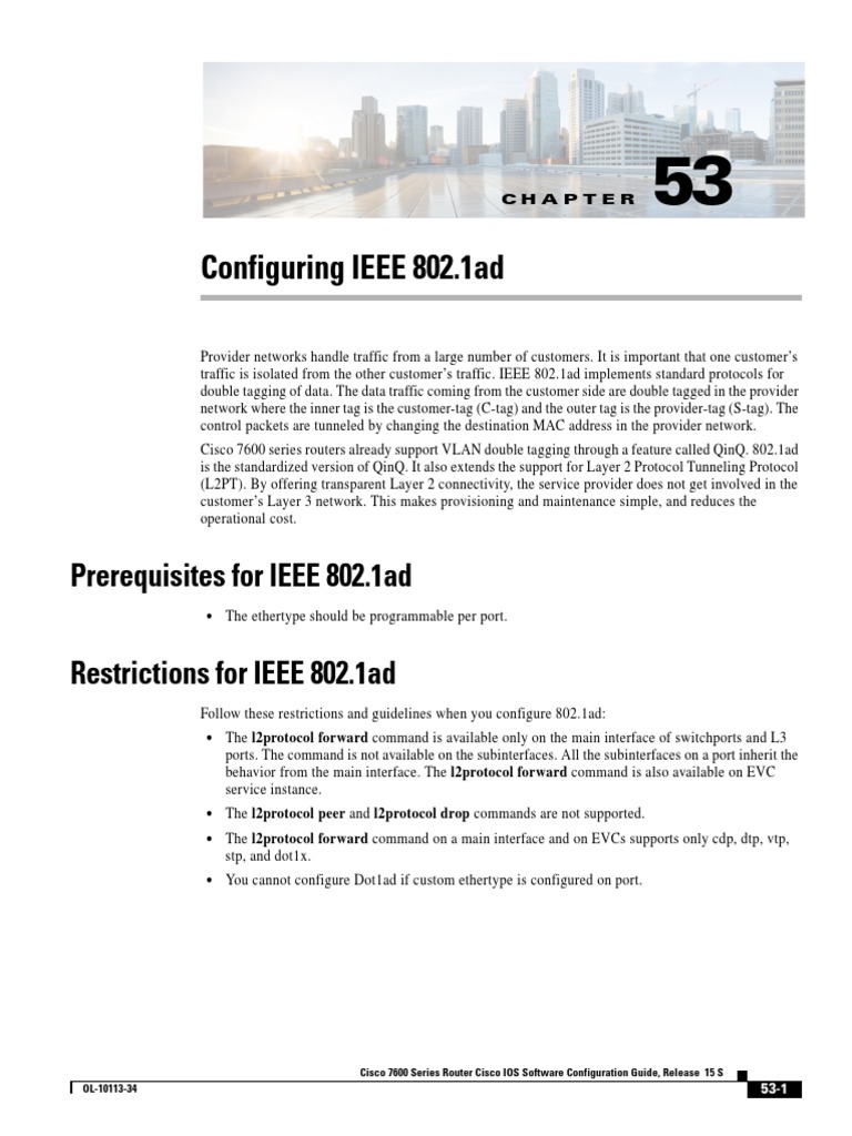 802 1ad | PDF | Computer Network | Institute Of Electrical And ...
