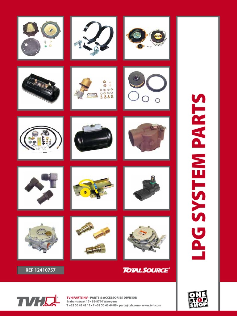 TVH 12410757 LPG System Parts | PDF | Fuel Injection | Throttle