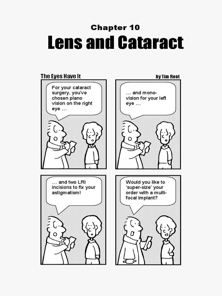 Understanding Cataract Types and Anatomy | PDF
