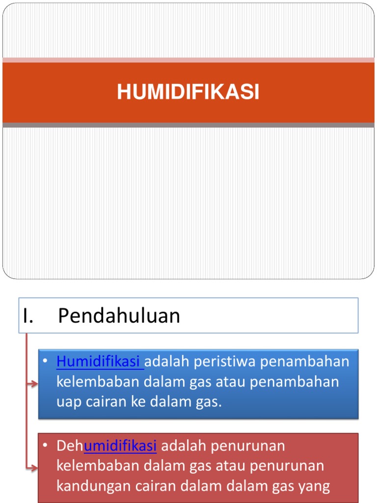Humidifikasi dan Dehumidifikasi Gas | PDF | Sains & Matematika