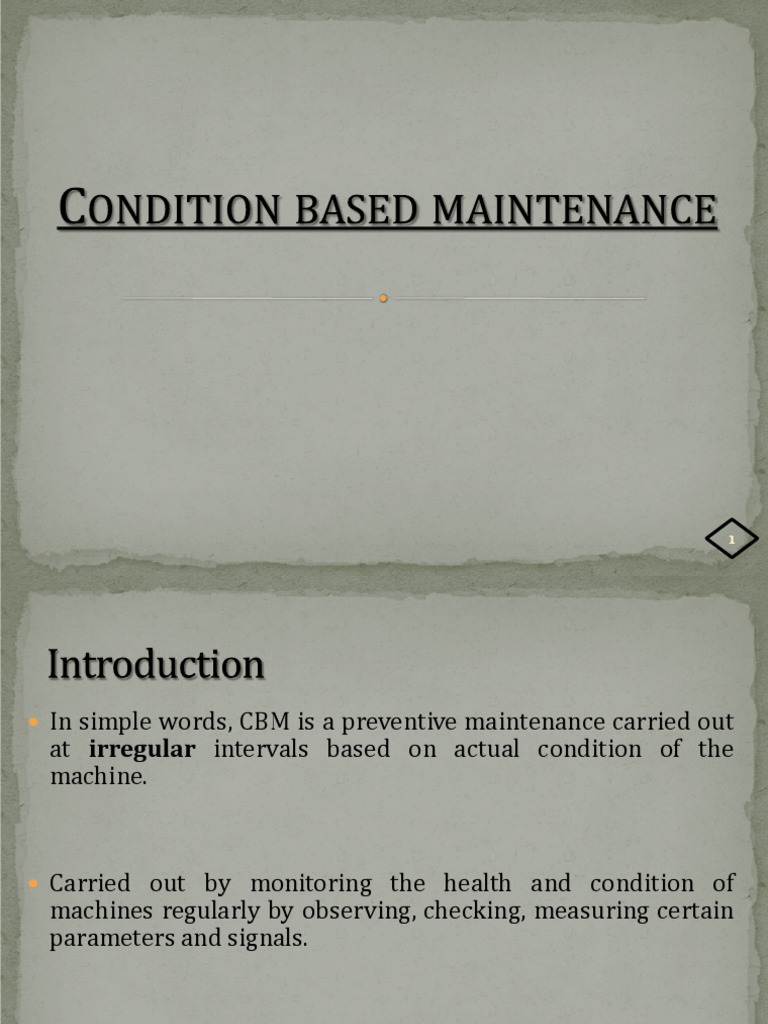 Condition Based Maintenance | PDF | Thermography | Infrared